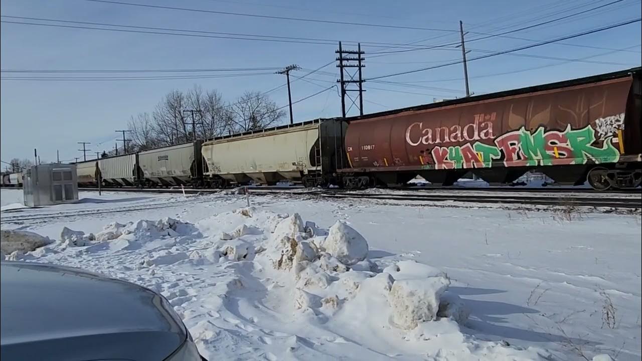 CN 5738 and BC rail 4650 at SJJ! 12/15/24 - YouTube