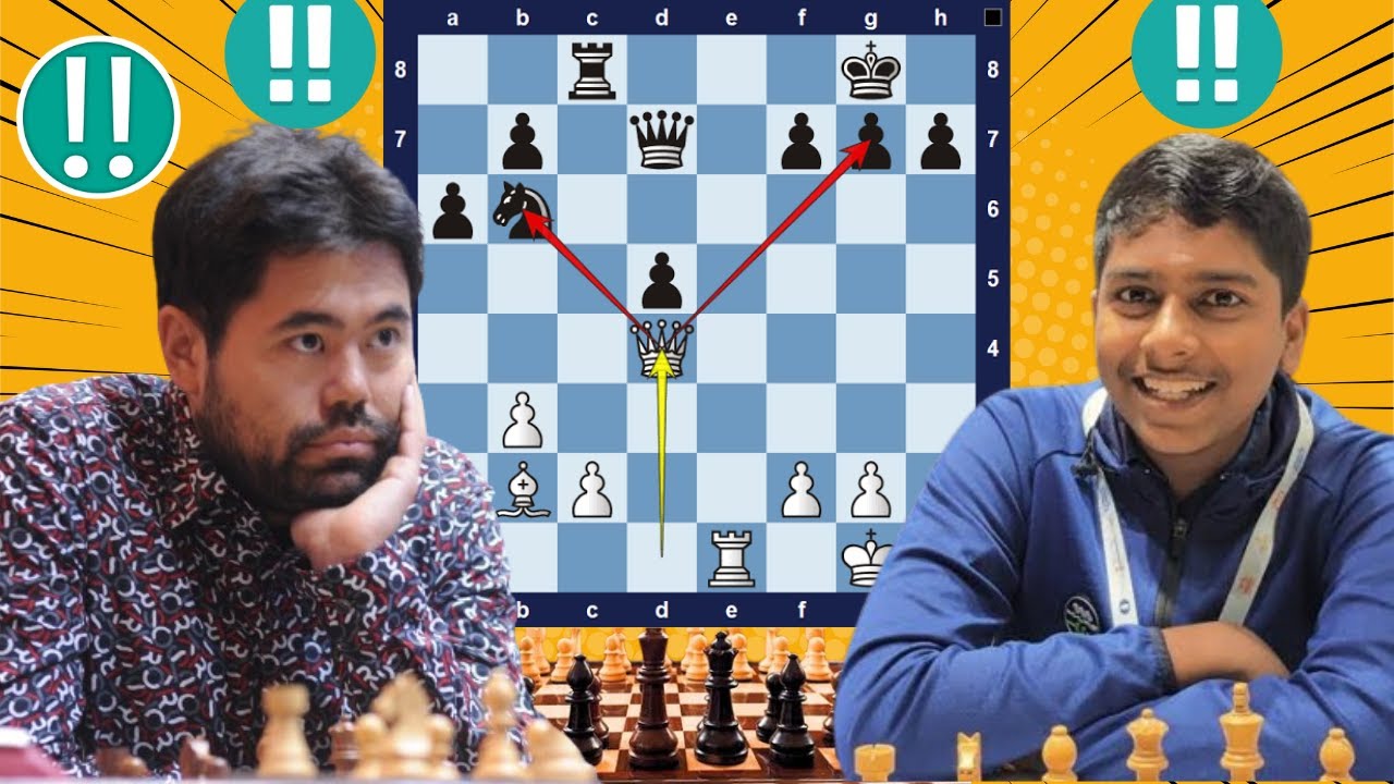 Perfect Chess Game : 75 By Hikaru Nakamura vs Pranav V - YouTube