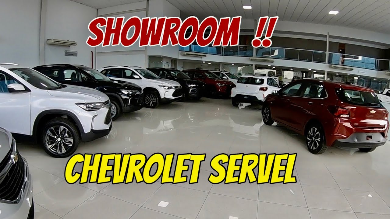TODA LINHA 0KM DA CHEVROLET #showroom - YouTube