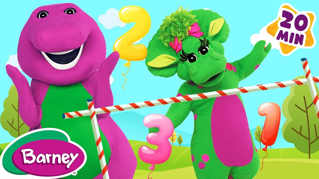 Number Limbo + More Barney Nursery Rhymes and Kids Songs - YouTube