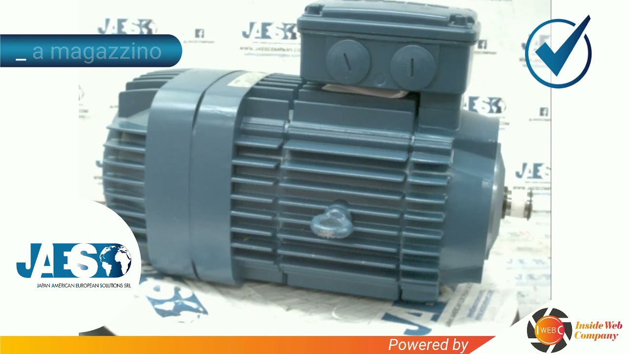 DEMAG KBA 100 B4- 3 KW (IN STOCK) asynchronous motor - MOTORE ASINCRONO ...