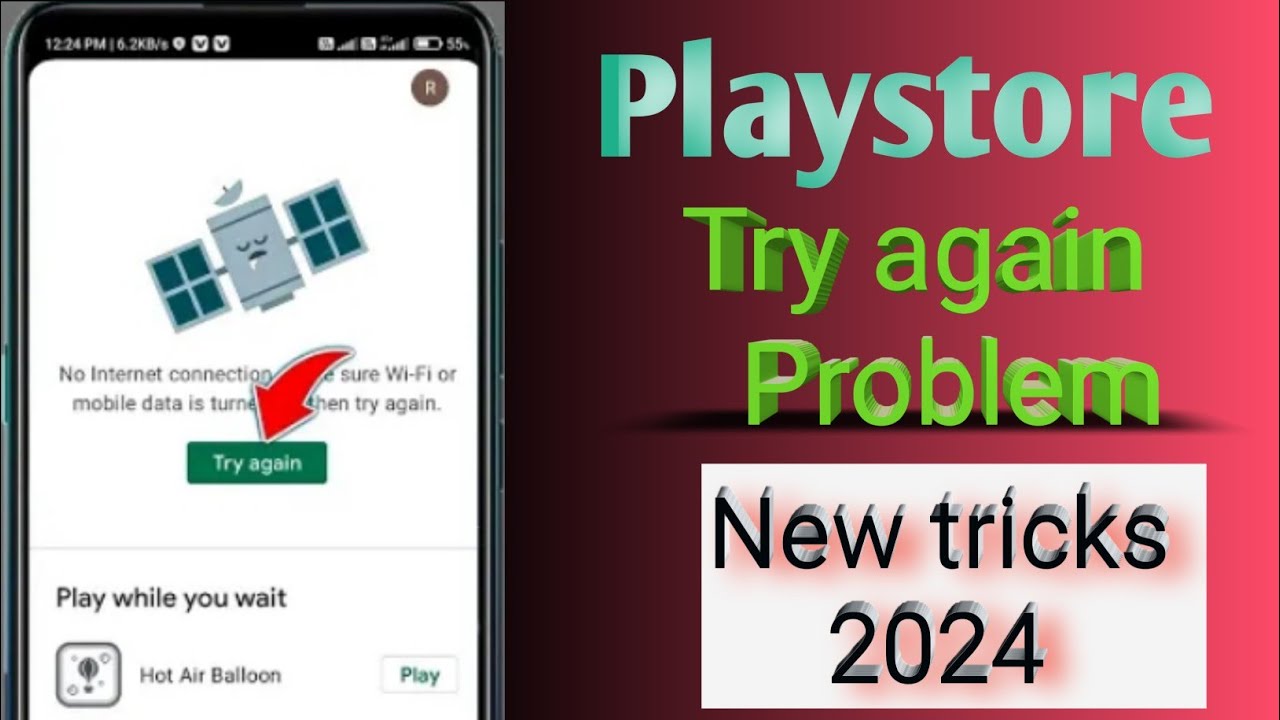 Play Store Try Again Problem Solve !! Play Store Open Nahi Ho Raha Hai ...