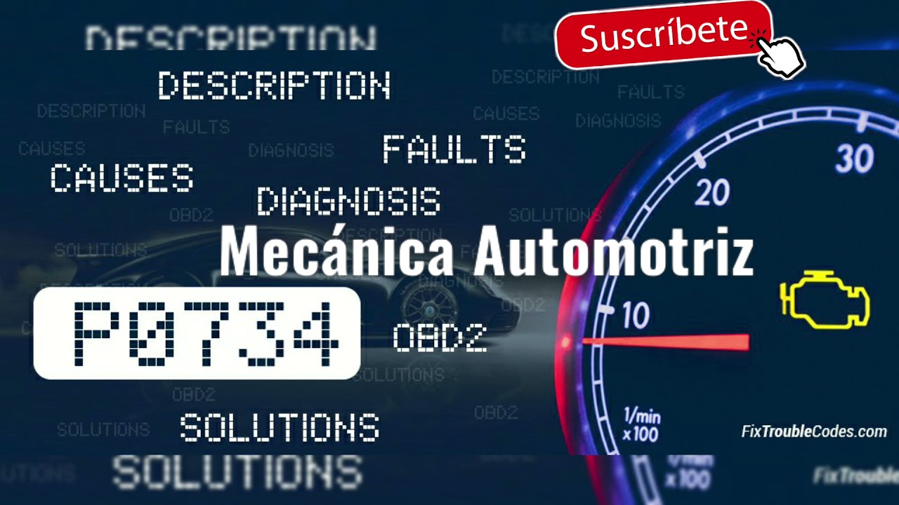 Codigo P0734 OBD2 - YouTube