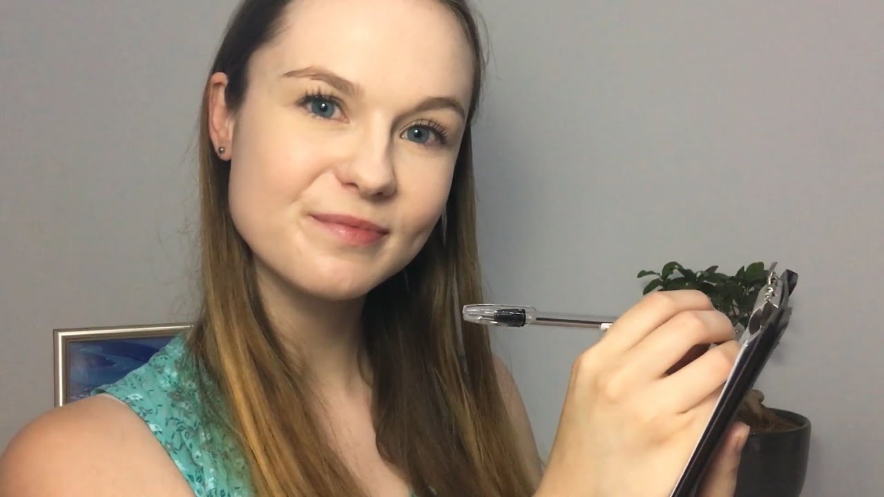 Asmr Interviewing You Youtube