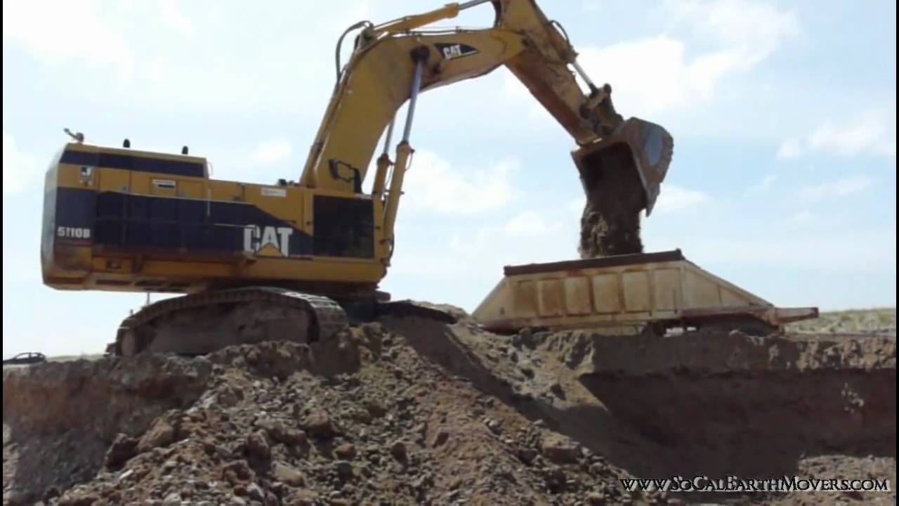 CAT 5110B up close - YouTube