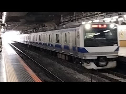 E531系K452編成+E531系K???編成が回送列車として北千住駅を通過するシーン(回1283M)2023,9,25 - YouTube