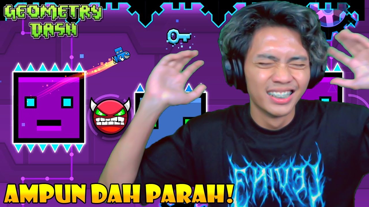 LEVEL INI BIKIN TRAUMA! Geometry Dash - Indonesia (Deadlocked) - YouTube