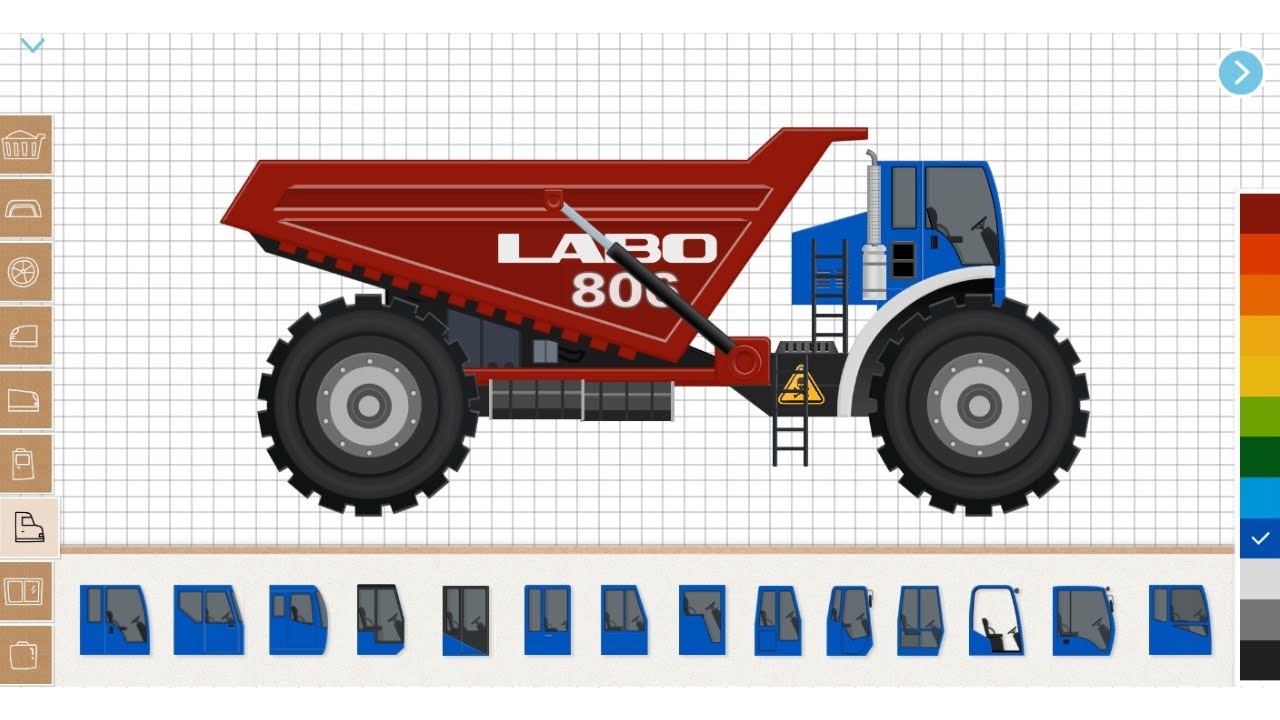 Labo Construction Truck | Heavy Duty Truck - YouTube