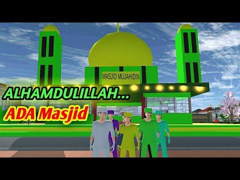 Masjid Mujahidin Terbaru Di SSS ||SAKURA school Simulator || Kak Aisya Channel