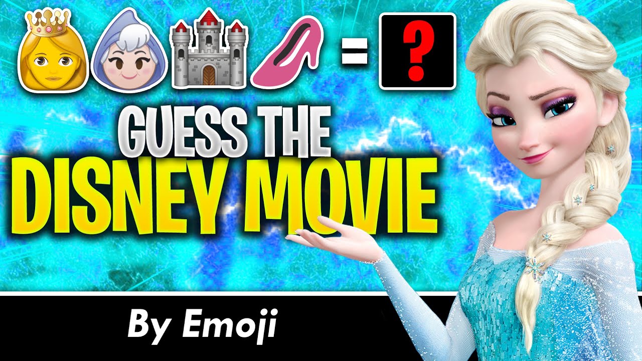 Guess the Disney Movie By Emoji | Popular Disney Movies | Movie Quiz ...