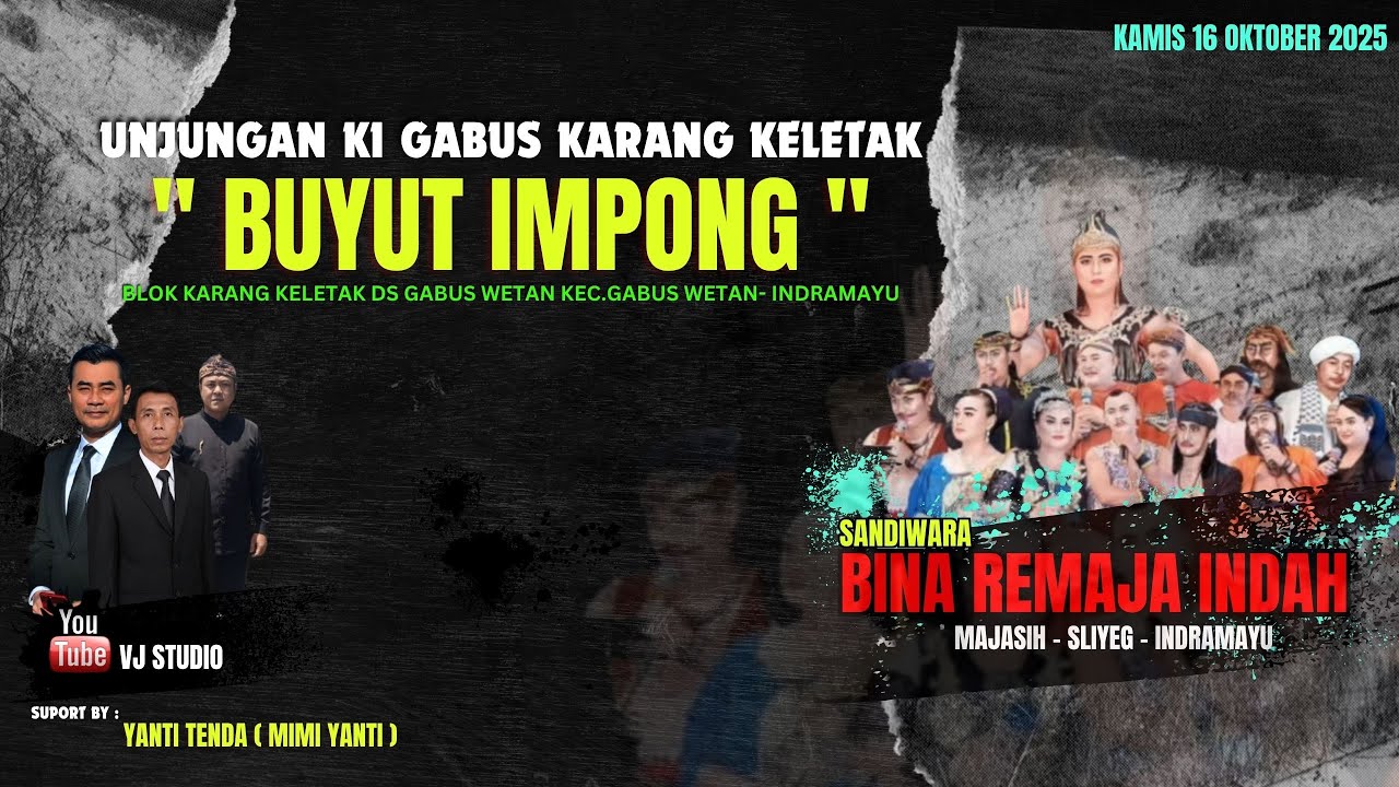LIVE MALAM SANDIWARA BINA REMAJA INDAH { BRI } || UNJUNGAN KI GABUS ...