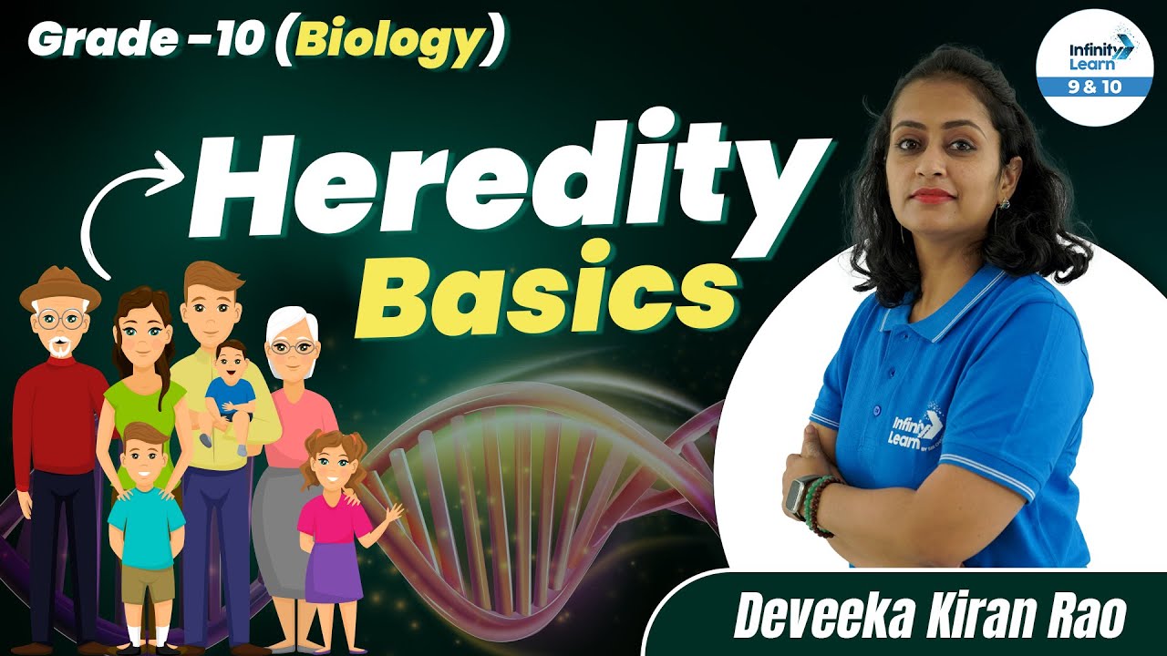 #Heredity - Basics || Class 10 Biology || LIVE || Deveeka || Infinity ...