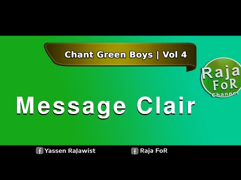 Chant Green Boys Vol 4 | Message Clari : Parole - YouTube