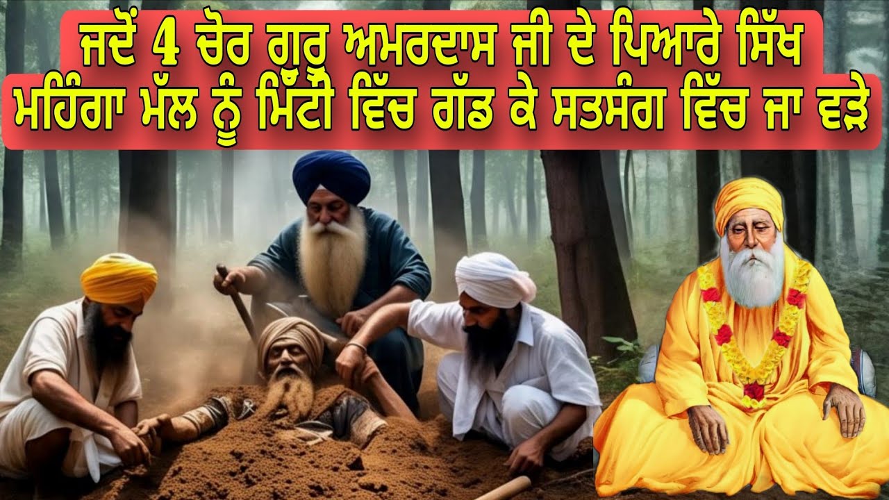 Seth Mehnga Mall Te Guru Amardas Ji Di Sakhi | Suraj parkash granth ...