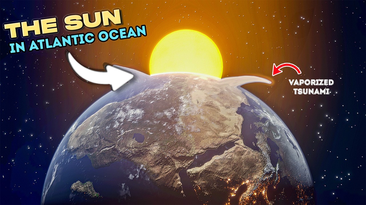 What Happens When You Throw SUN into the Atlantic Ocean? - YouTube