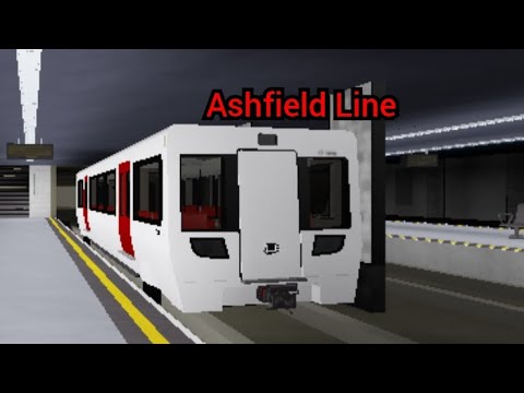 (Roblox) TriRail Ashfield Line ride from Ashfield to Bradford Lane on a ...