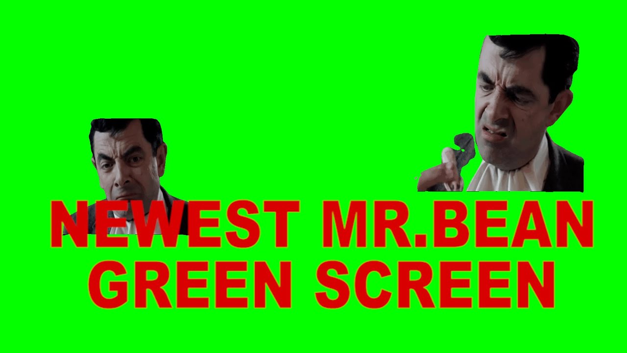 Newest Mr.Bean in Green Screen - HD Free to Use-No Copyright - YouTube