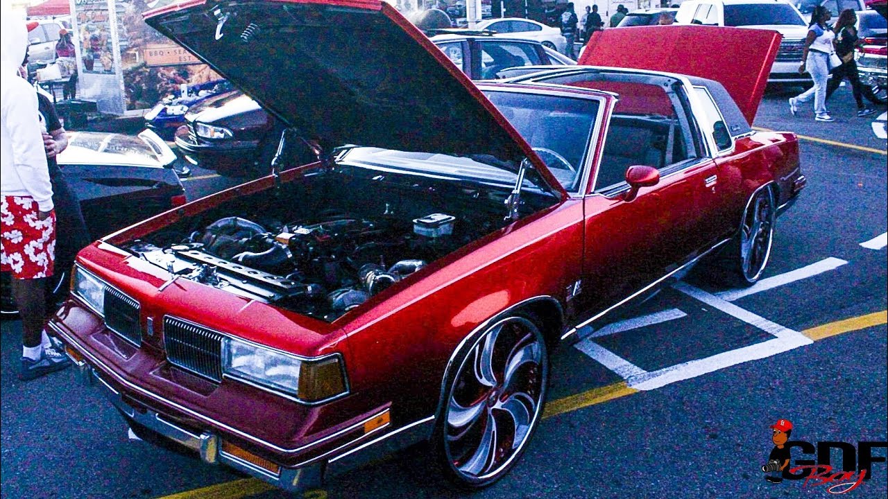 Candy Red T-Top Twin Turbo LSX Oldsmobile Cutlass on 24" Forgiato ...