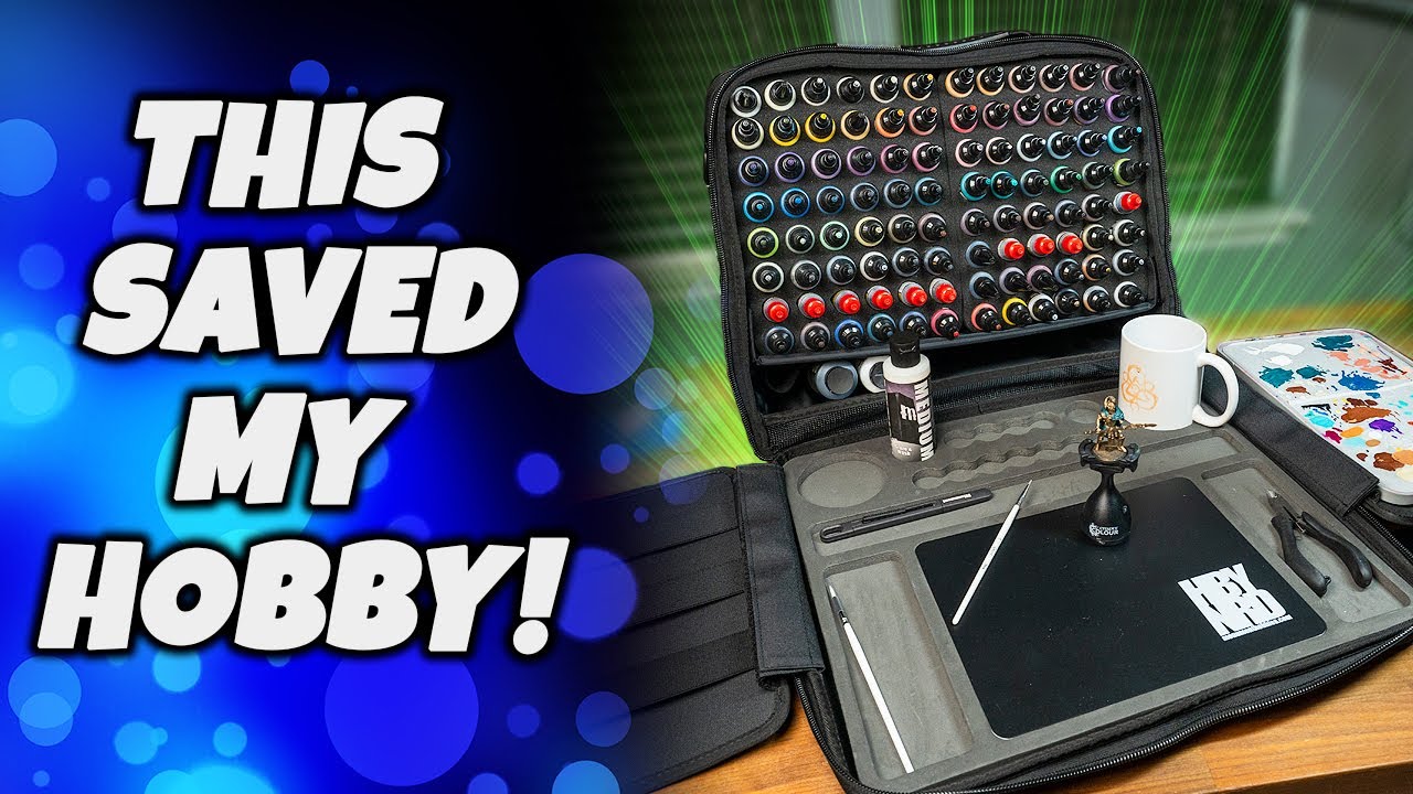 Paint Your Minis ANYWHERE! | Monument Hobbies GoBag Evo Review - YouTube