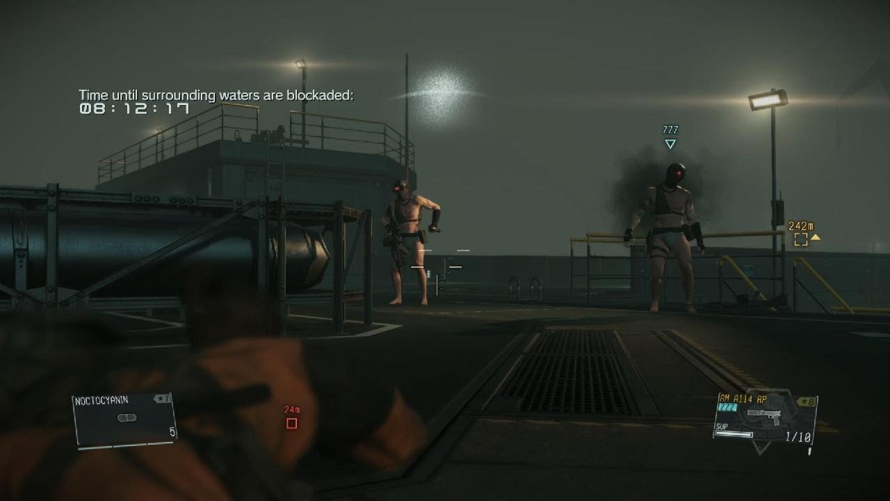 MGSV FOB Raving Kitten Crashes Pool Party. BaseDev Lvl52 S+ no snipers ...