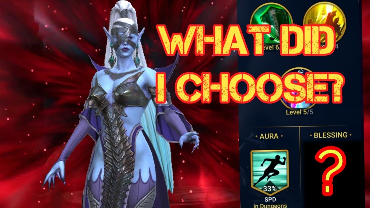 Blessing Rae - What Did I Choose and Why || Raid: Shadow Legends Mobile ...