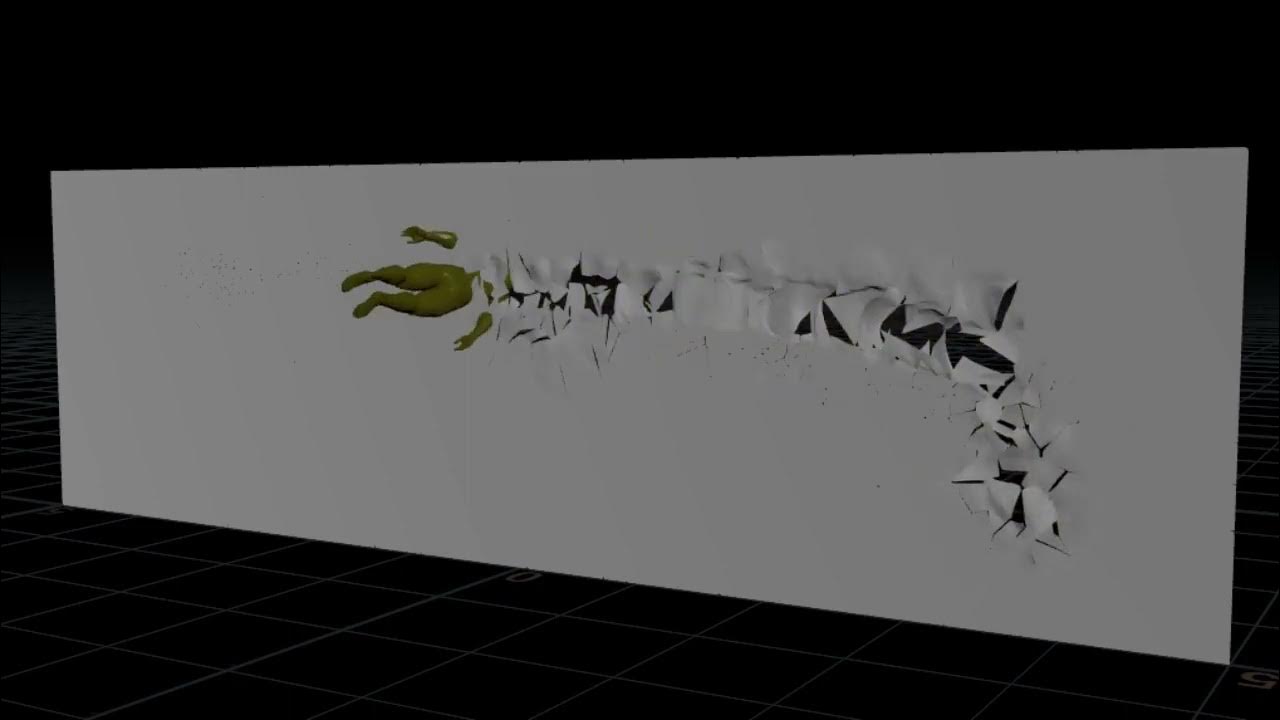 Houdini technical metal tearing on animated collision - YouTube