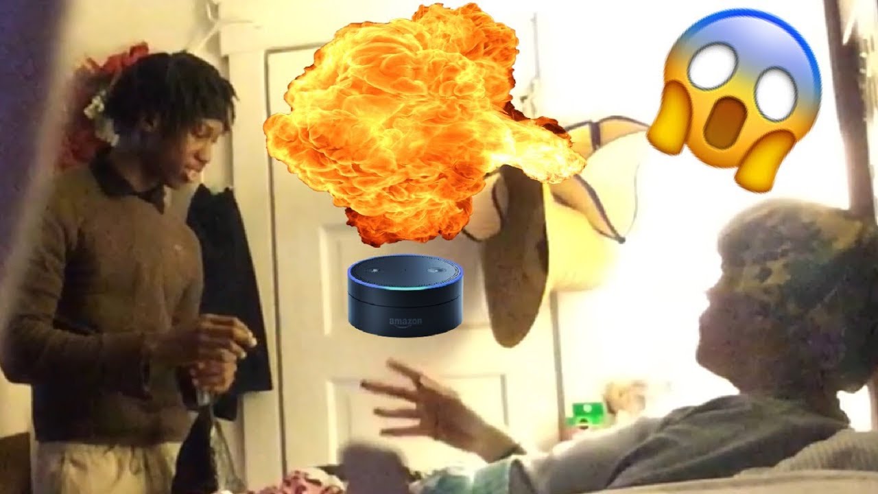 ALEXA, SELF-DESTRUCT PRANK ON MY MOM! (SHE HURT MY FEELINGS) - YouTube