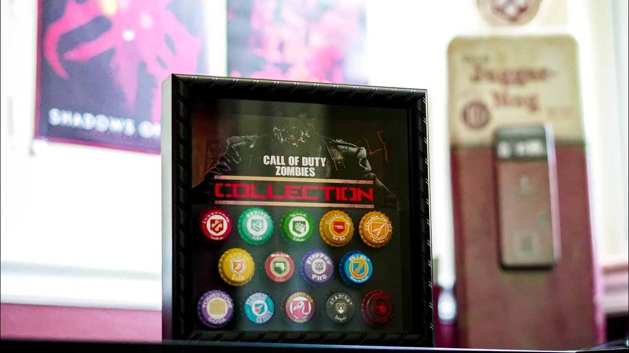 REAL LIFE PERKAHOLIC DISPLAY! - COD Zombies Collection - Zombies ...