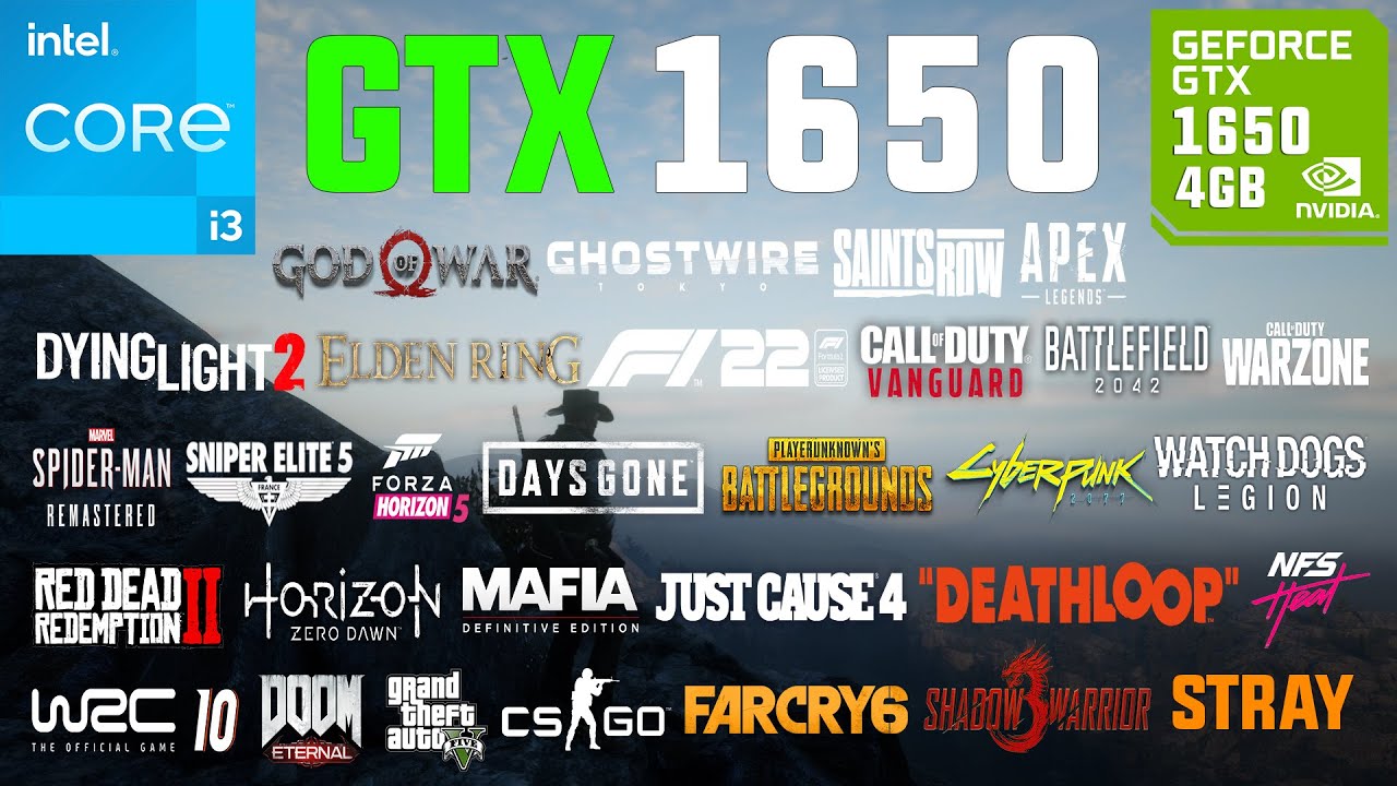 GTX 1650 Test in 31 Games in 31 Minutes - YouTube