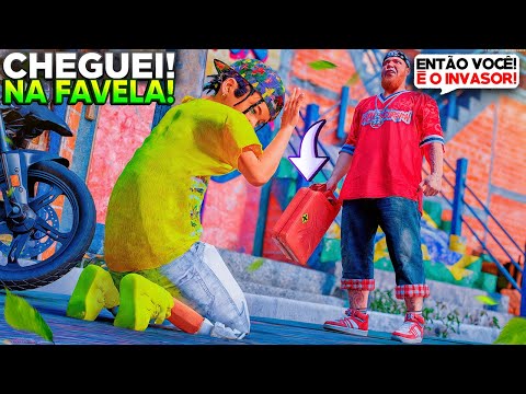 GTA V: VIDA DE CRIANÇA | FUI PARAR NA FAVELA E FUI PEGO PELA TROPA! #7