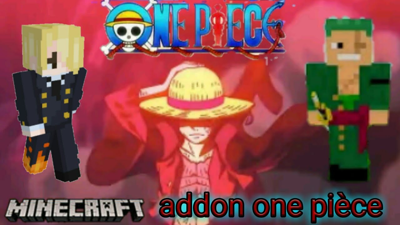 addon one pièce for minecraft pe - YouTube