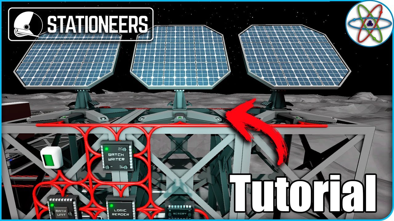 Como Automatizar Painéis Solares | Stationeers EP 02 - YouTube