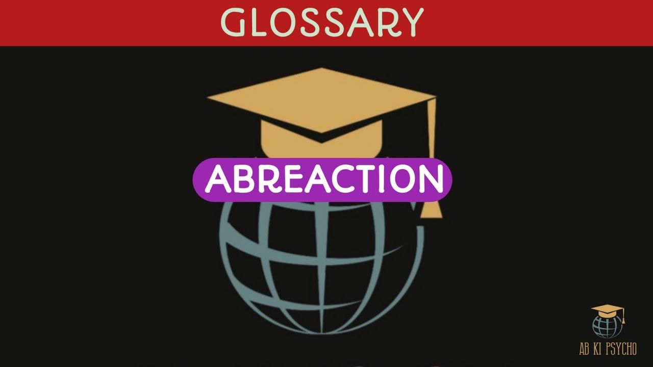 Abreaction| One word class| AB ki Psycho - YouTube