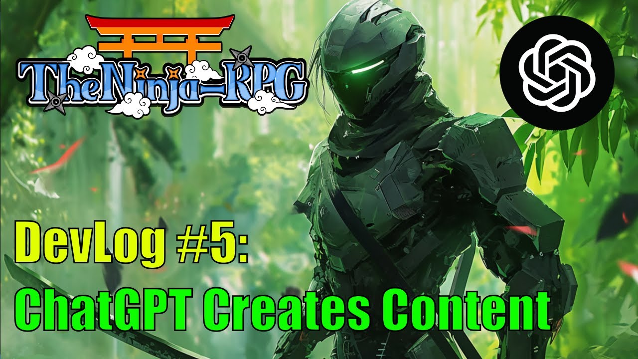 Game Dev Diary #5 - Letting ChatGPT create game content - YouTube