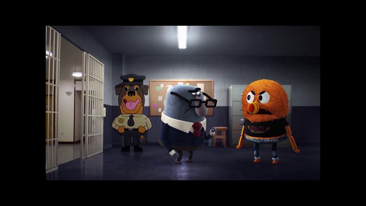 Gumball the heart Mr Robinson funny moments - YouTube