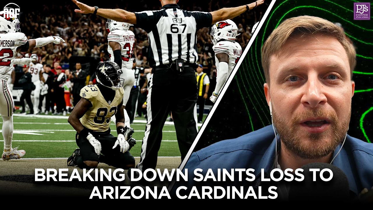 Breaking Down Saints' Week 1 loss to Cardinals | Penalty Problems and ...