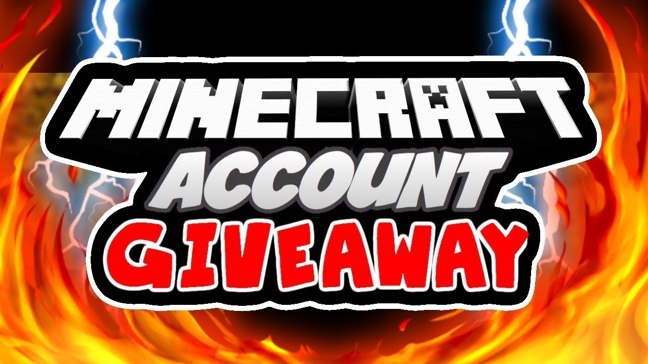 Minecraft Account Giveaway - YouTube