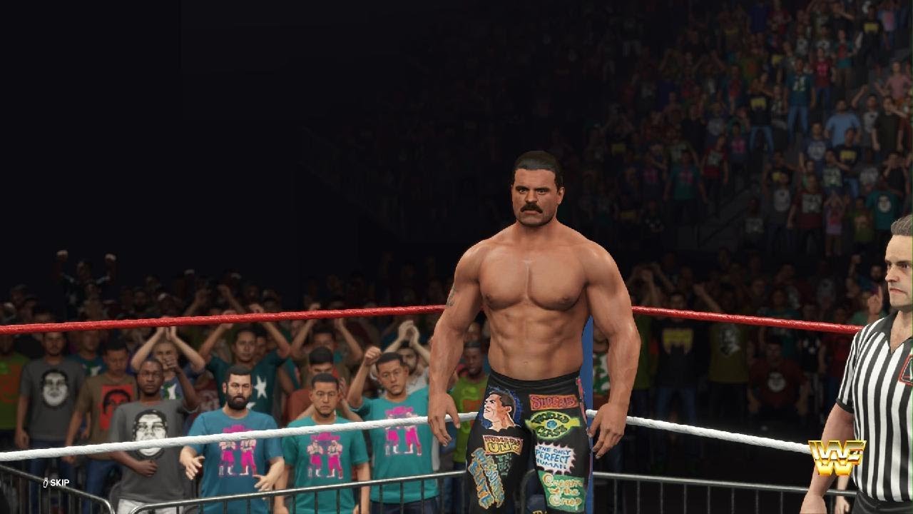 WWE 2K23_Royal Rumble 91 Intercontinental Champion Mr Perfect vs Rick ...