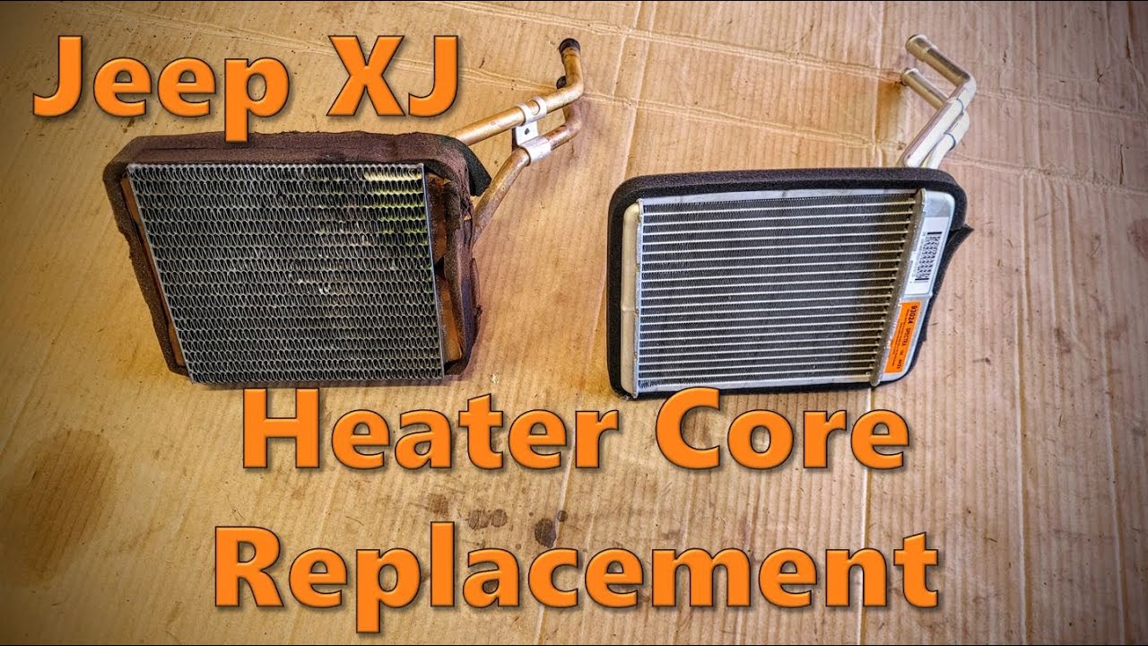 Jeep Cherokee XJ Heater Core Replacement - YouTube