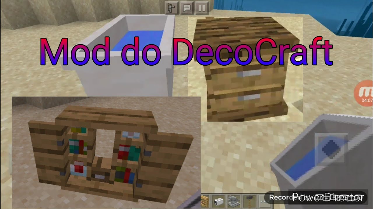 Mod do DecoCraft Minecraft Pe (Mediafire) - YouTube