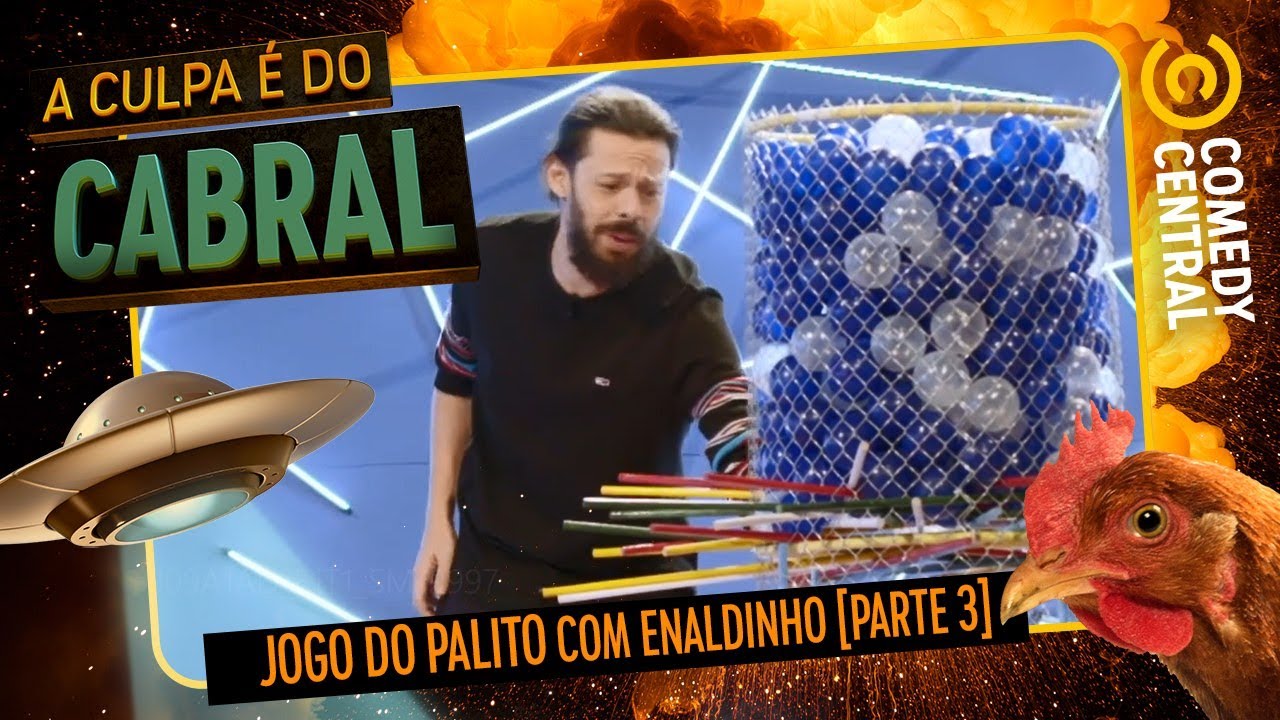 Jogo do Palito com Enaldinho [parte 3] | A Culpa É Do Cabral no Comedy ...