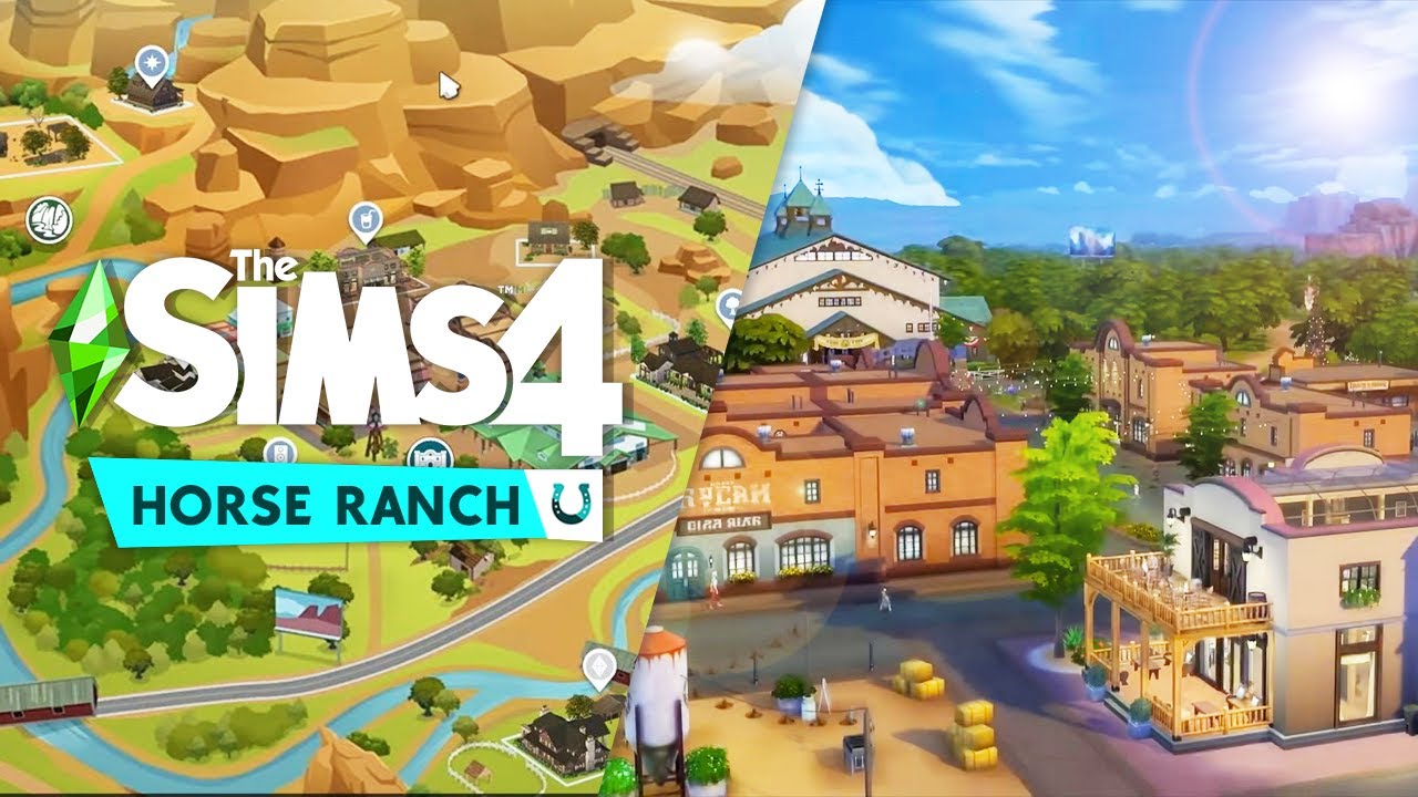 WORLD REVEAL, TRAITS, NEW EVENTS, HANDS ON GAMEPLAY | The Sims 4 Horse ...