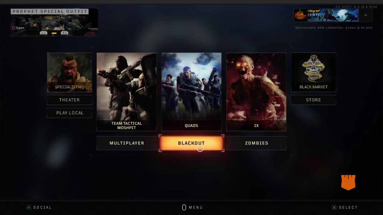 Bo4 black out - YouTube