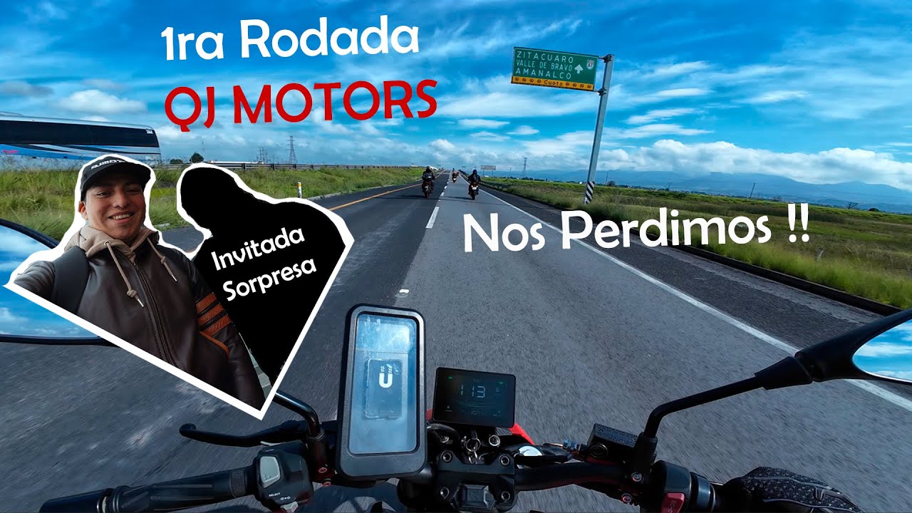 "¡QJ Motors, y el GPS Loco! Así Fue la 1ra Rodada 🏍️🤣" | Se invitan el ...