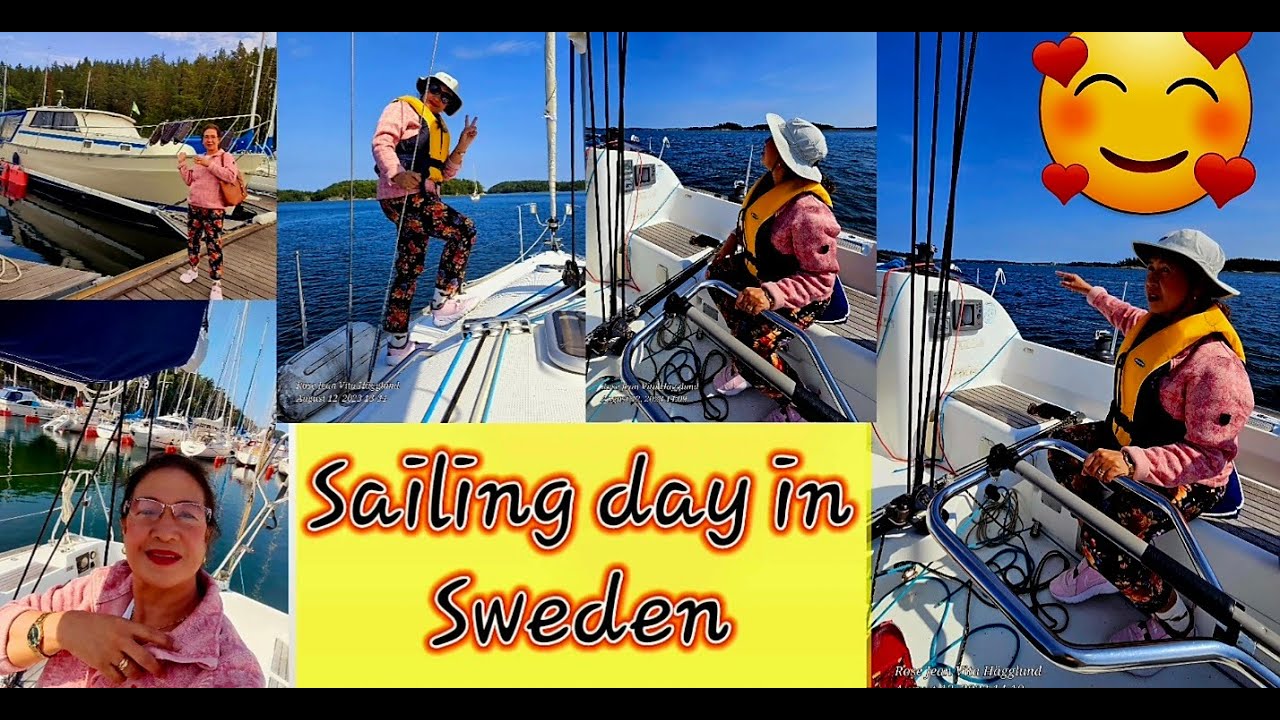 Emma goes sailing in Sweden - YouTube