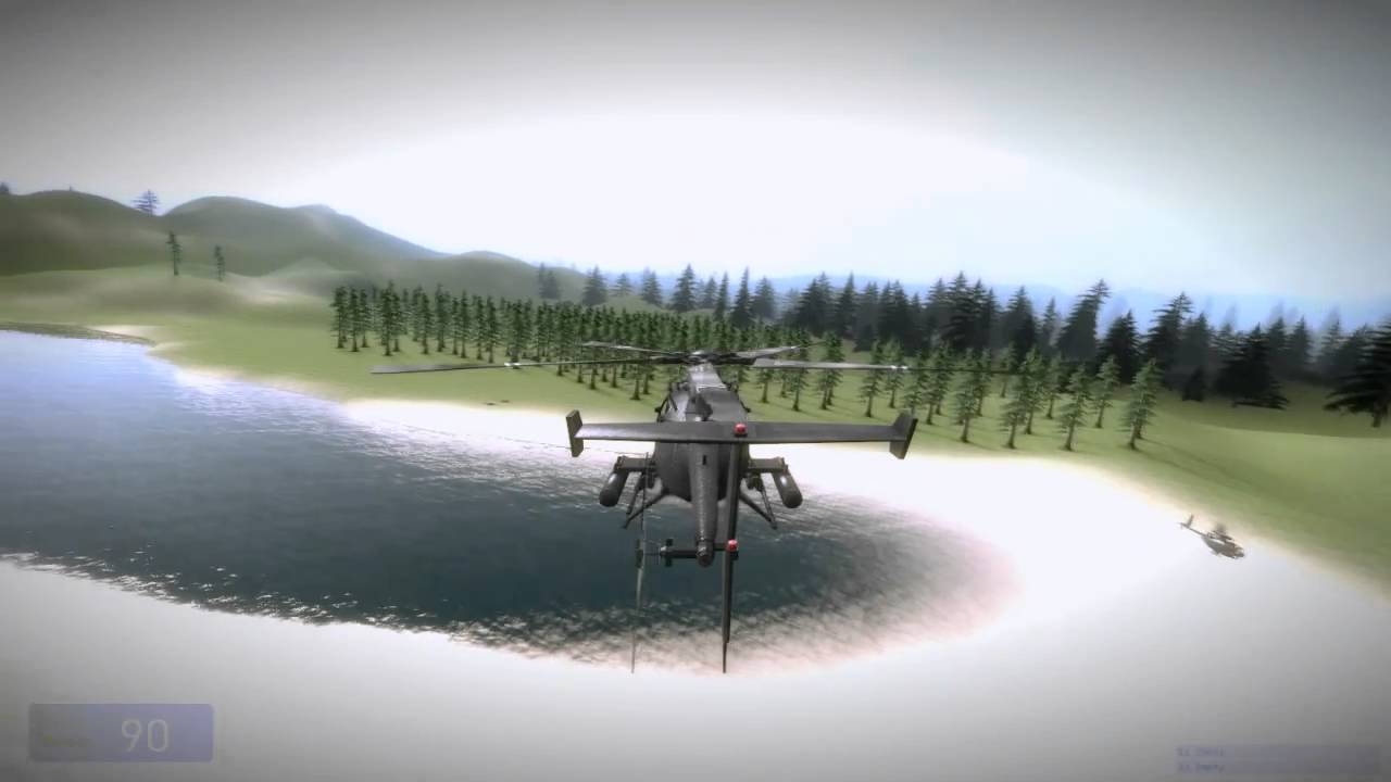 Garry's Mod: Helicopter Takeoff - YouTube