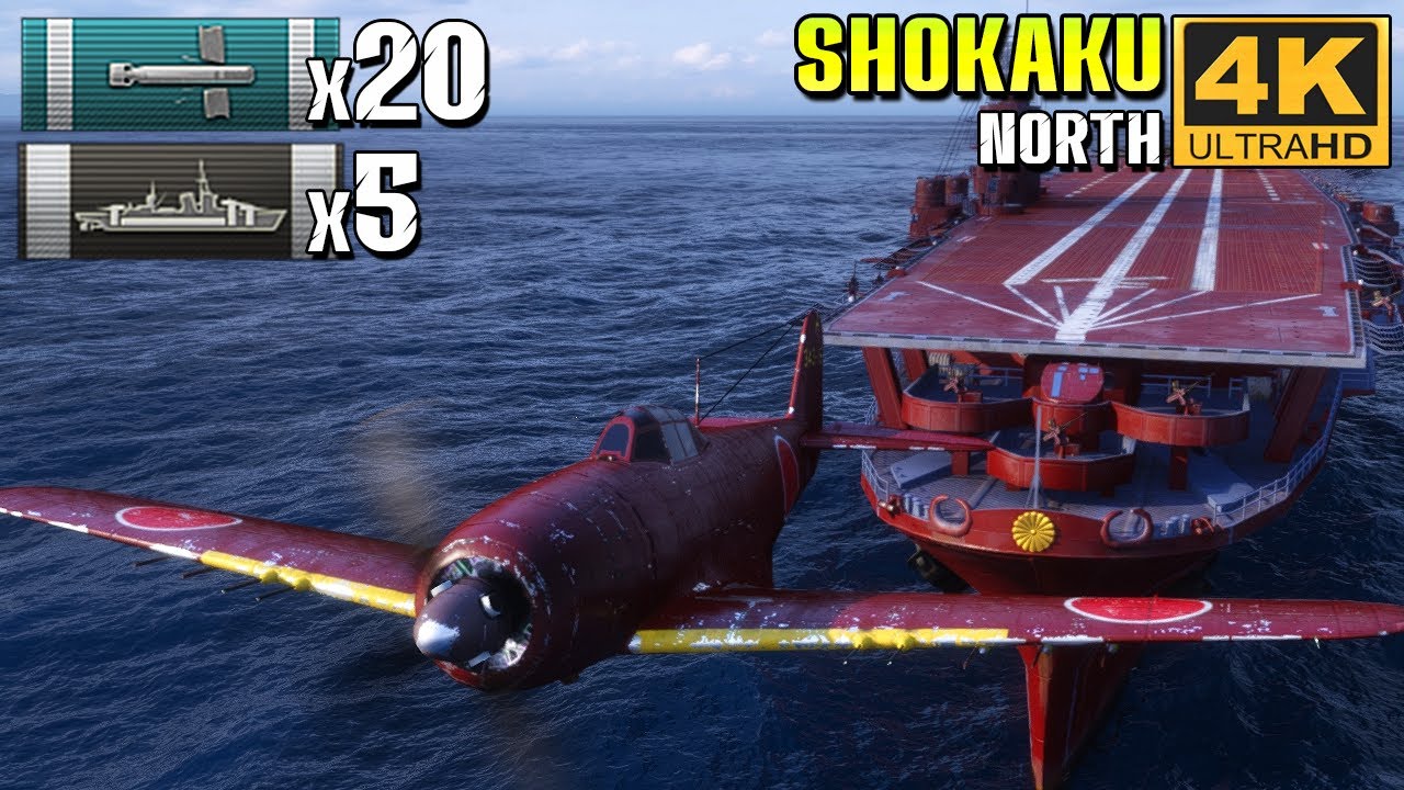 Shokaku Dominates from Start to Finish – Torpedoes, Rockets, and AP ...