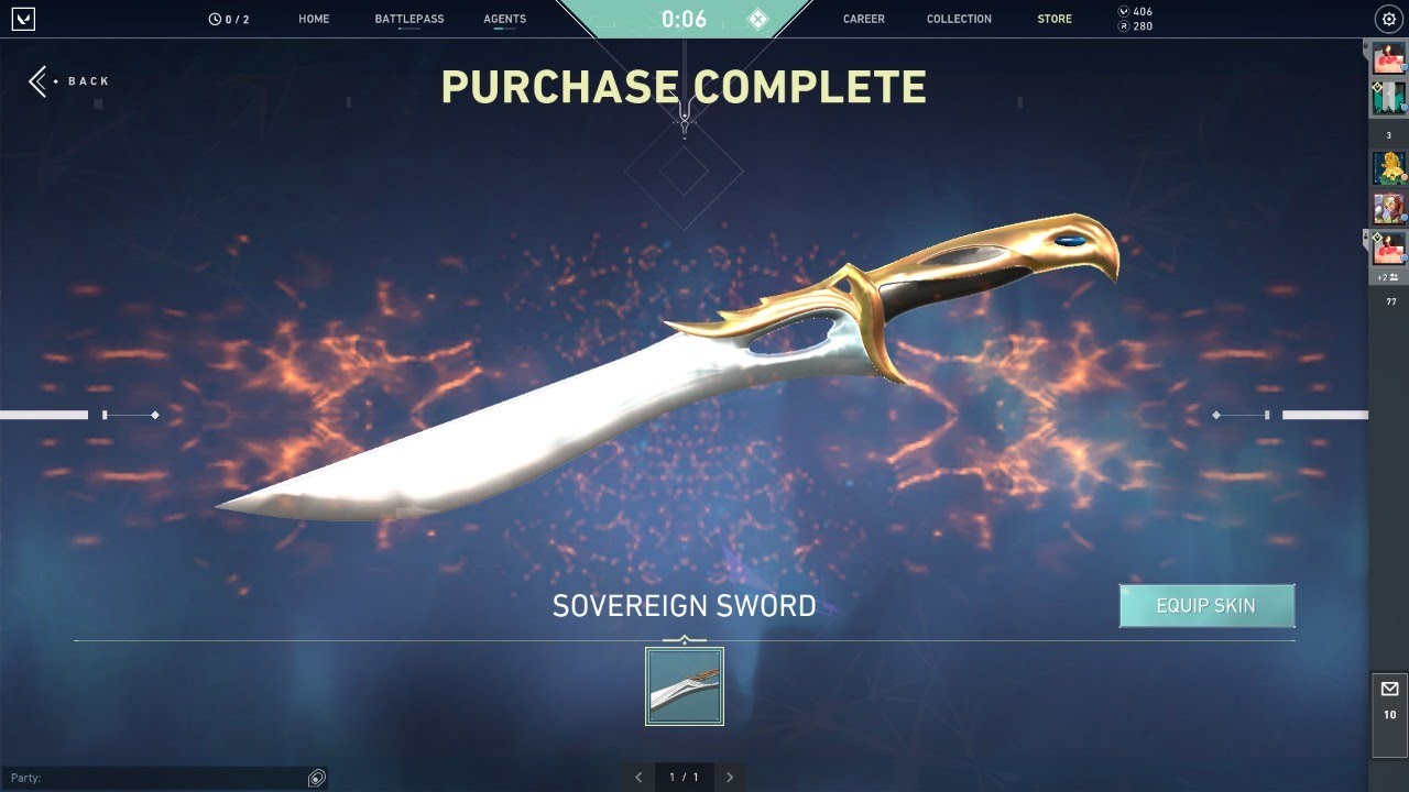 Valorant India Live | Finally got Sovereign Sword 😍 #EndToxicity - YouTube