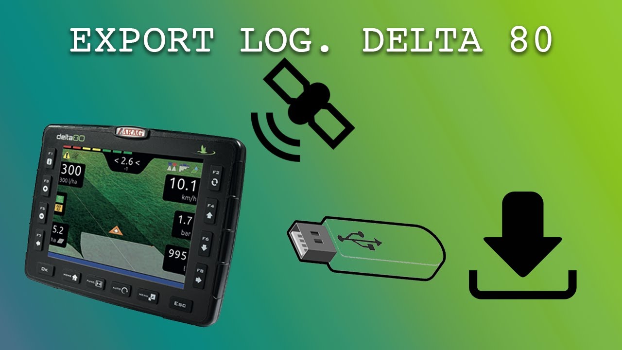 How to Export Log File on Delta 80 - YouTube