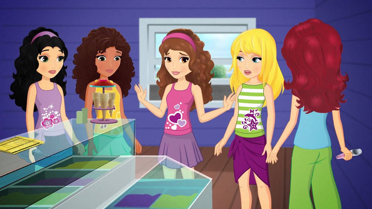 LEGO Friends Webisode - Sezóna 2, ep.4 - Zajímavá zmrzlina - YouTube